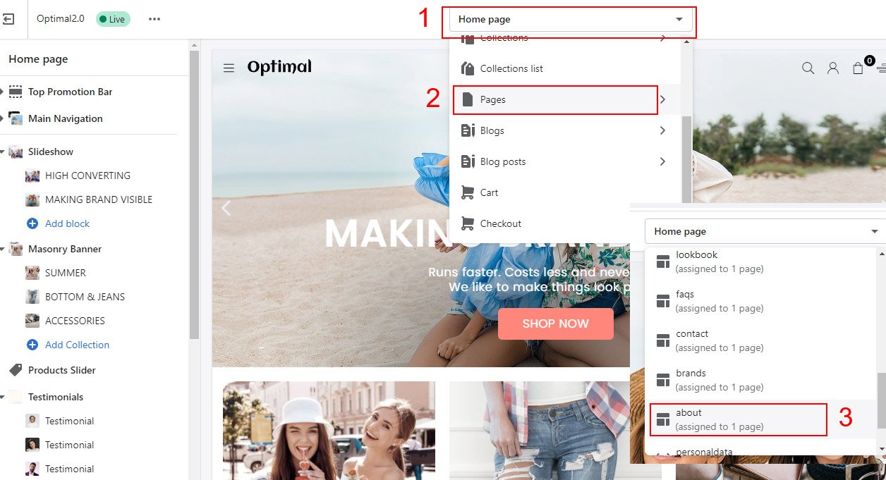 Optimal Multipurpose Shopify Theme Documentation - Comprehensive Guide