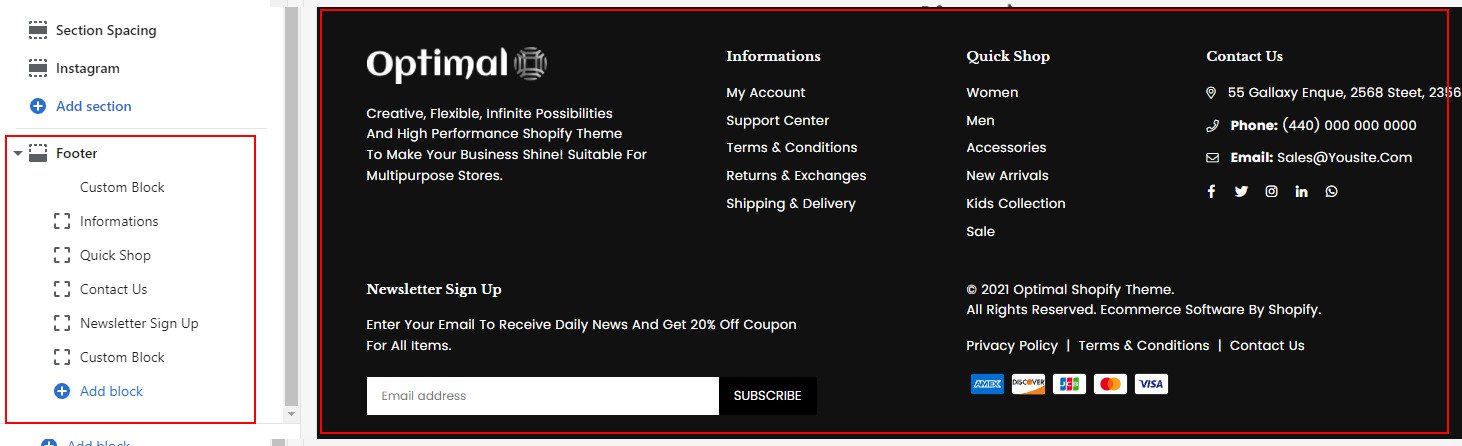 Optimal Multipurpose Shopify Theme Documentation - Comprehensive Guide