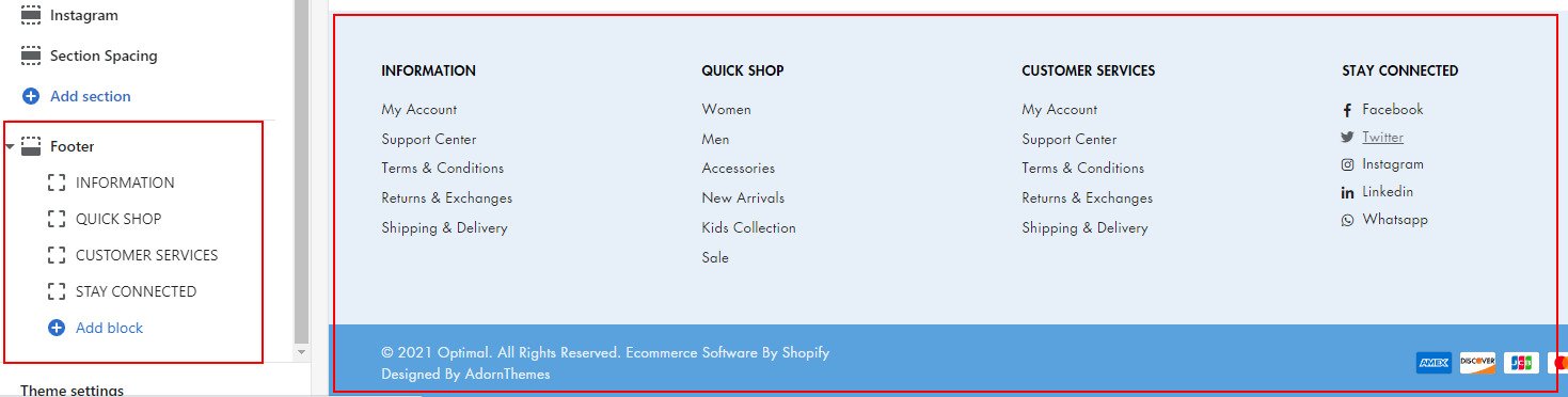 Optimal Multipurpose Shopify Theme Documentation - Comprehensive Guide